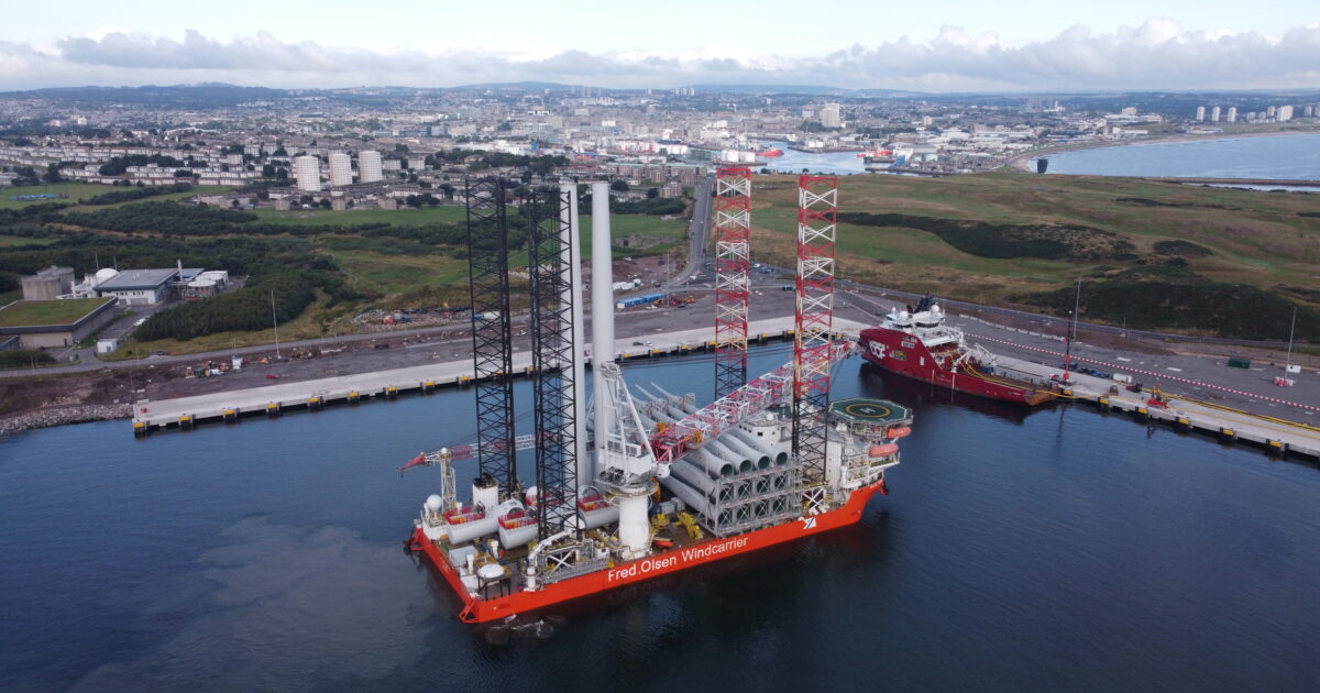 Project ready for offshore wind - Port of Aberdeen