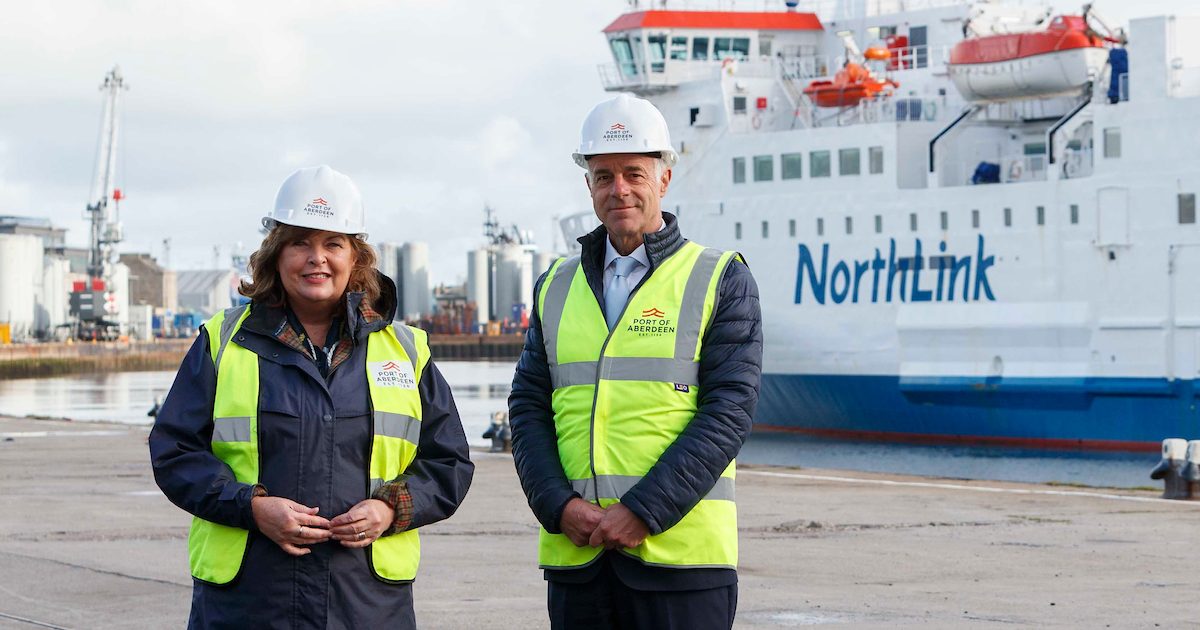 Port of Aberdeen sailing towards Net Zero with ferry shore power project - Port of Aberdeen