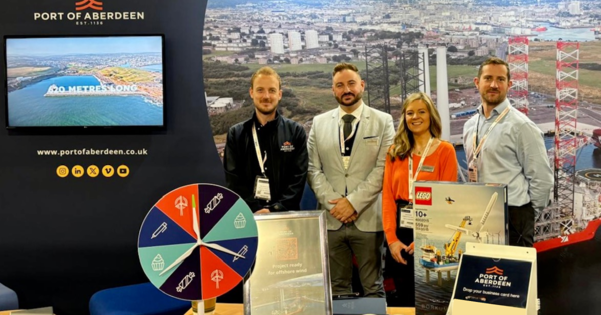 Port of Aberdeen showcases leadership in offshore wind at major ...